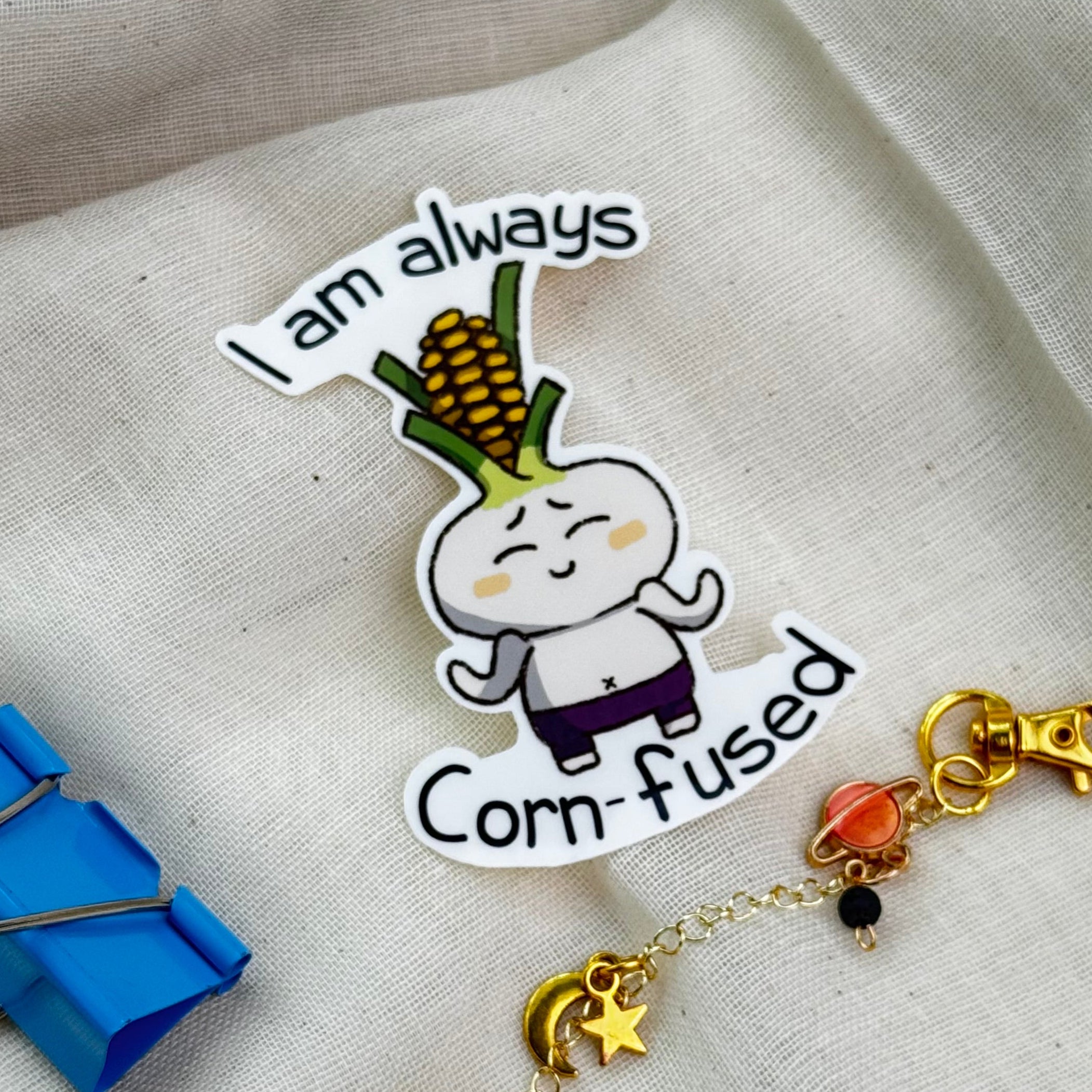 Minato is Super Corn-fused Waterproof Die Cut Sticker – Artsy Life